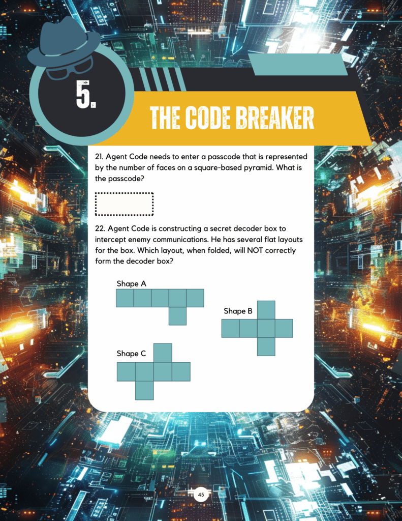 Agent Code's Spy Academy: the Maths Mission - Smarty Panthers Studio